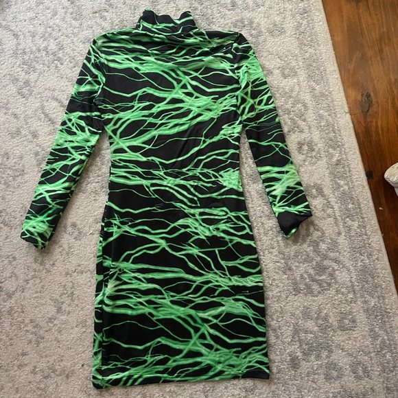Other | Neon Green Rave Dress | Poshmark